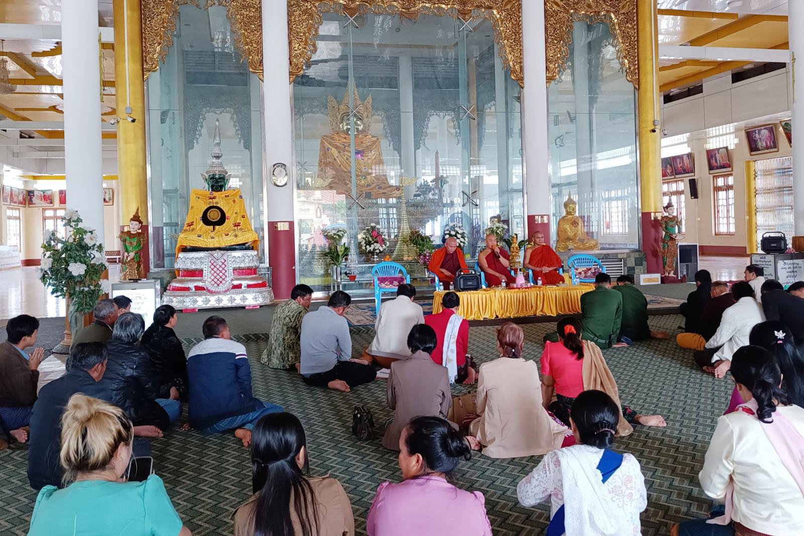 တန့်ယန်းမြို့နယ်တွင် သံဃာ့ဆေးရုံသစ် တည်ဆောက်နိုင်ရေးအတွက် လုပ်ငန်းညှိန
